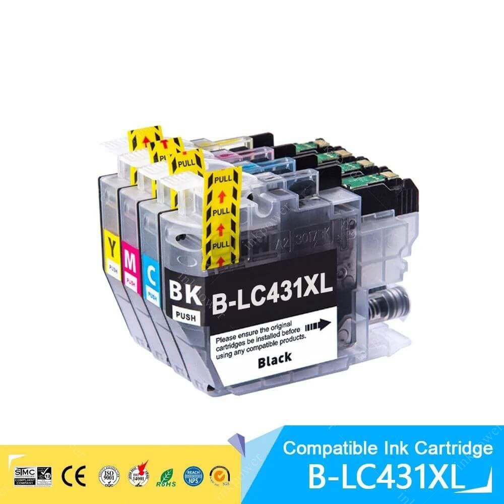 Brother LC431XL LC-431XL Compatible ink Cartridge – tonerworld.co.nz